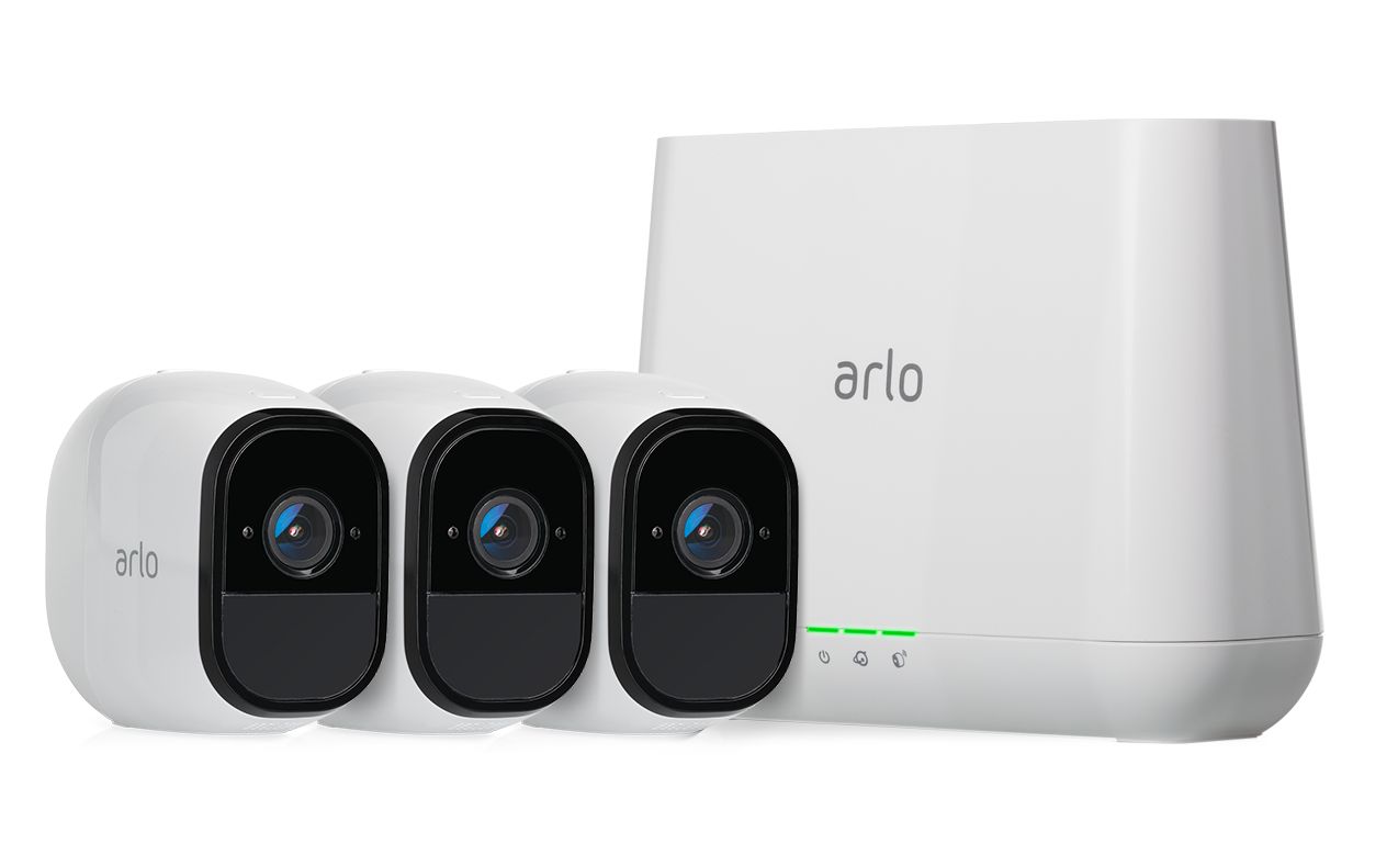 Arlo Pro 3-Pack Wit IP camera - Slimster