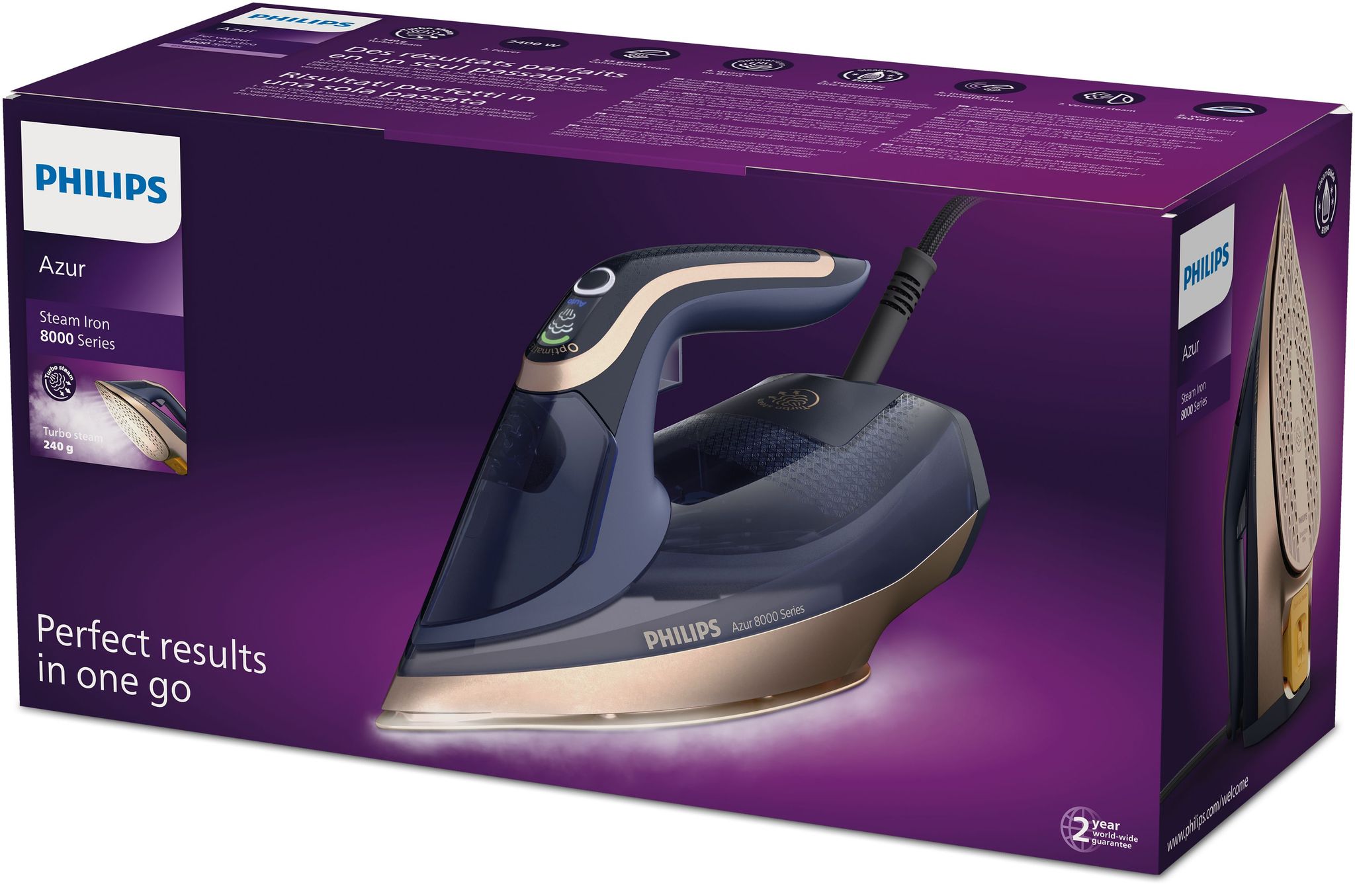 Philips DST8050/20 strijkijzer - Nu € 115 - Slimster