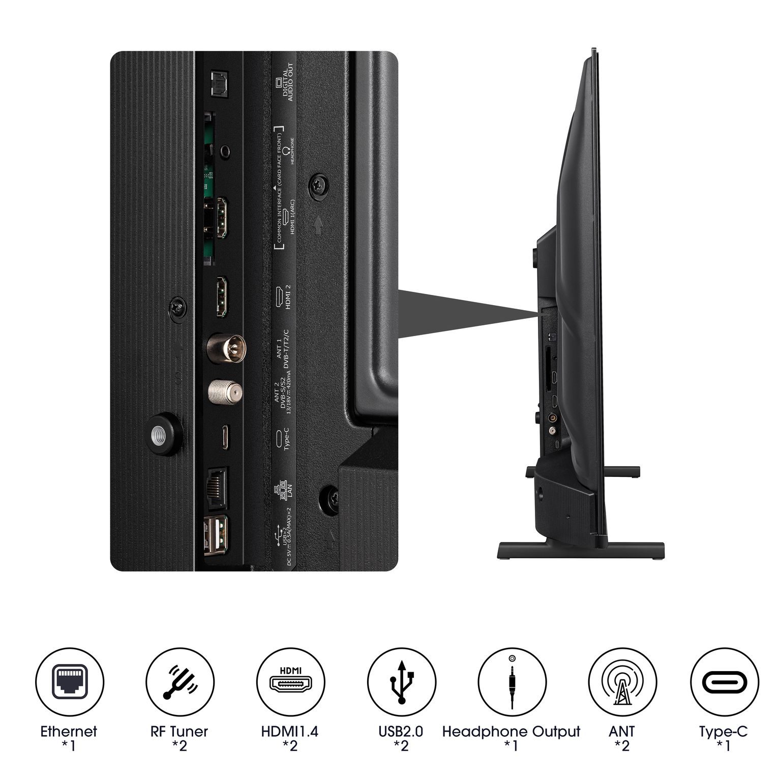Hisense 32A5KQ tv - Nu € 299 - Slimster