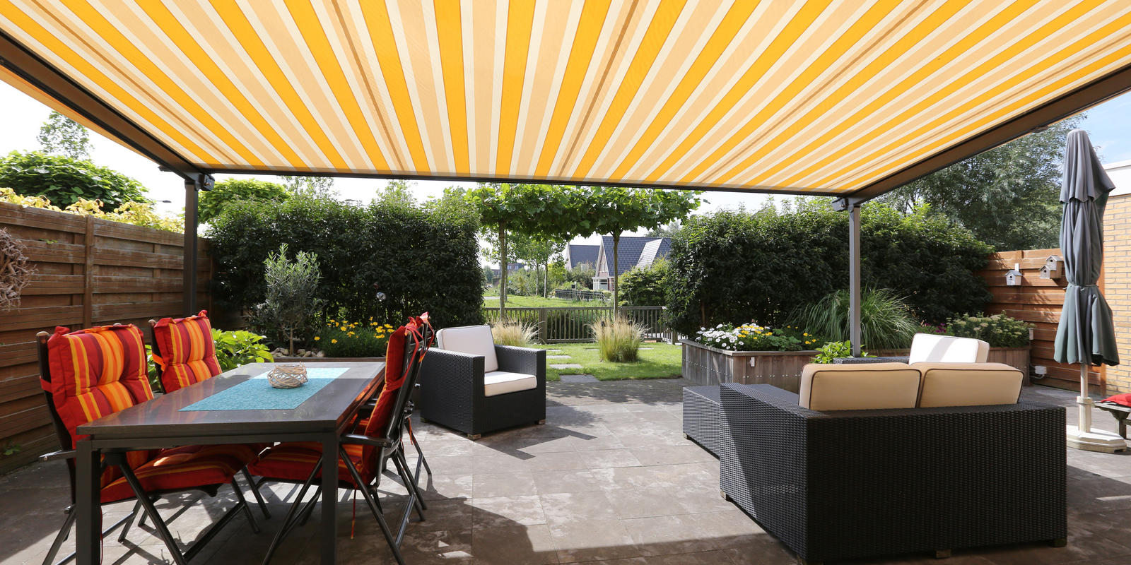 Terrasoverkapping met doek? Inspiratie & opties - Slimster