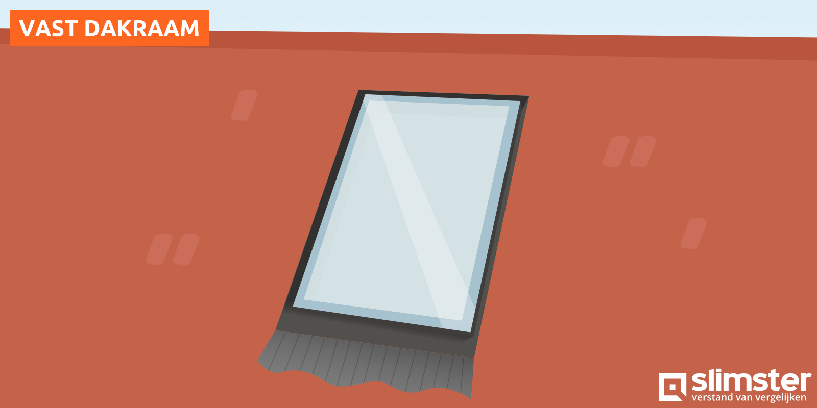 Vast dakraam: Info, voordelen en prijzen - Slimster