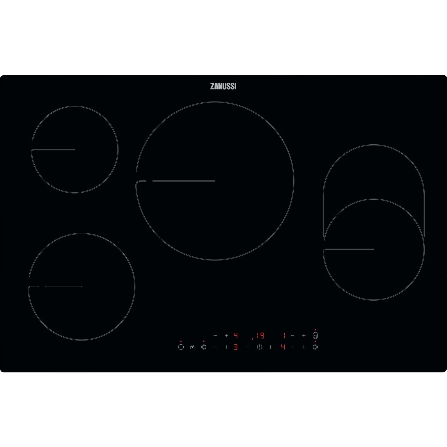 Zanussi ZHRN893K kookplaat - Nu € 619 - Slimster